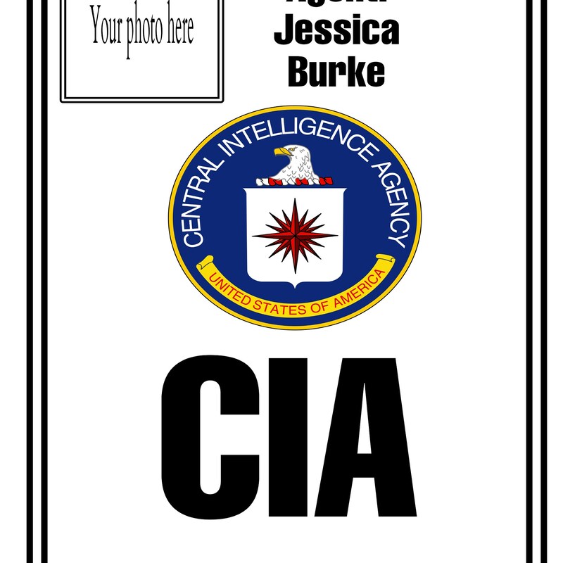 Cia Badge - Etsy