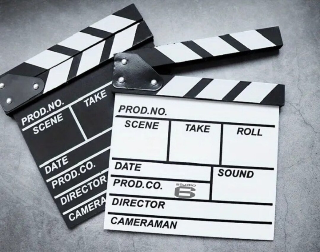 Personalized Film Clapboard | Movie Prop | Hand Engraved | Film Maker ...