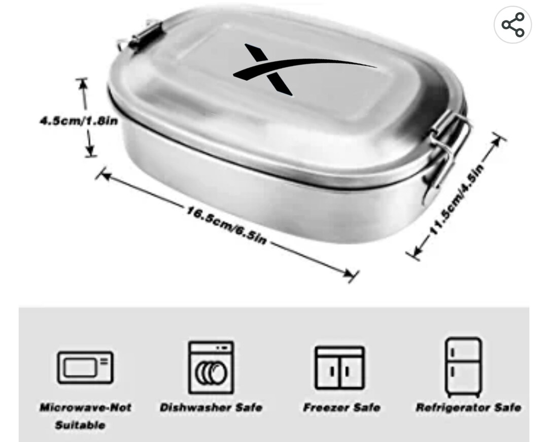 SPACEX Starlink Dishy Launch Lunch Box Cerise Custom Back to School ...