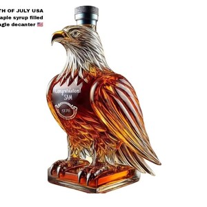Glass Jack Daniels Eagle Decanter - Etsy
