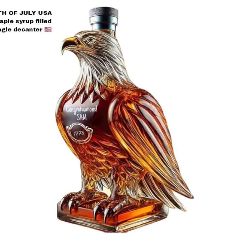 Glass Jack Daniels Eagle Decanter - Etsy