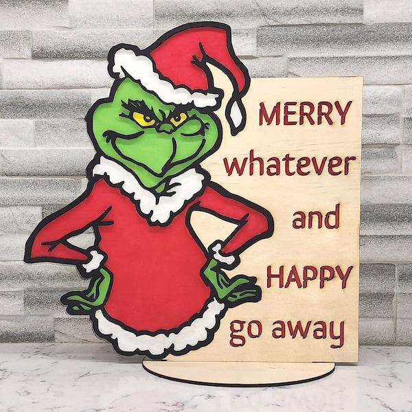 Laser Cut Grinch Decor - Etsy