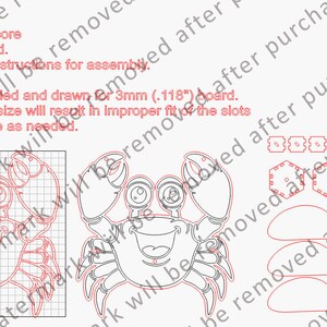 Crab Wind Spinner, Laser Cut File for 3mm Wood, SVG Instant Download - Etsy