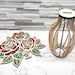 3D Floral Table Centerpiece Laser Cut File for 3mm and 1/8 Inch Wood ...