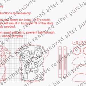 Pug Wind Spinner, Laser Cut File for 3mm Wood, SVG Instant Download - Etsy