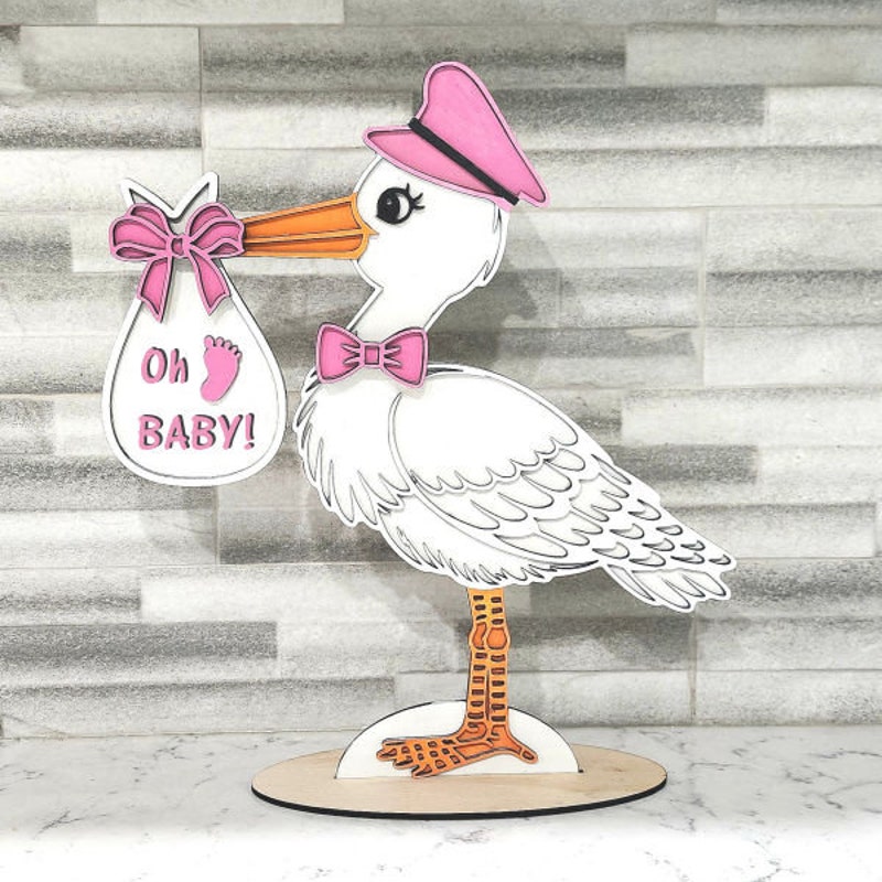 Stork Decorations - Etsy