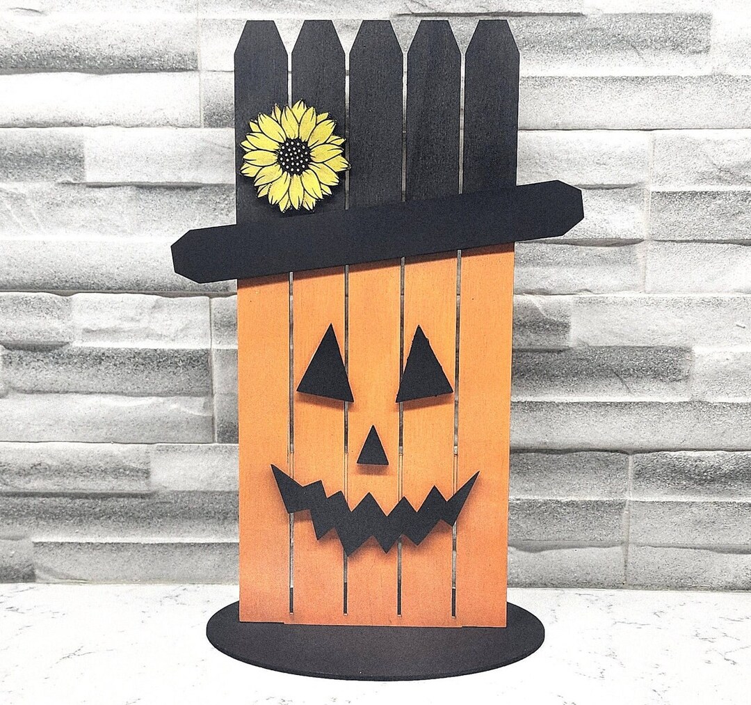 Halloween Table Centerpiece Laser Cut File for 3mm Wood, SVG Instant ...