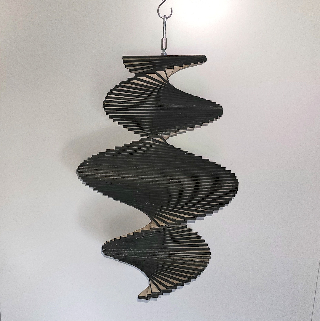 Spiral Wind Spinner, Laser Cut File, SVG and DXF Instant Download - Etsy