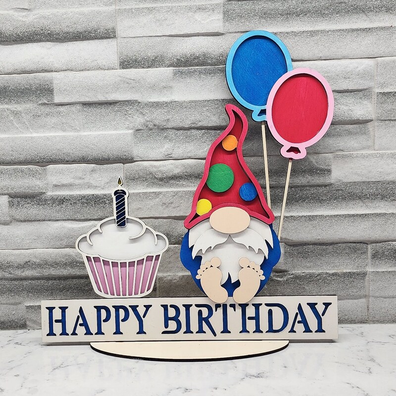 Birthday Cut File - Etsy