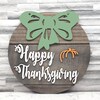 Thanksgiving Centerpiece, Laser Cut File for 3mm Wood, Available in SVG ...