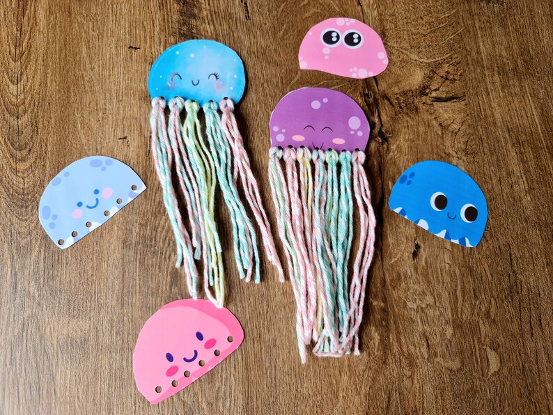 Kid Craft Montessori Practical Activity Sewing PDF, Preschool DIY ...