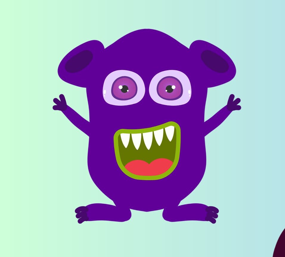 Monster Mix and Match Game Puzzle, Matching Kids Activity, Preschool ...