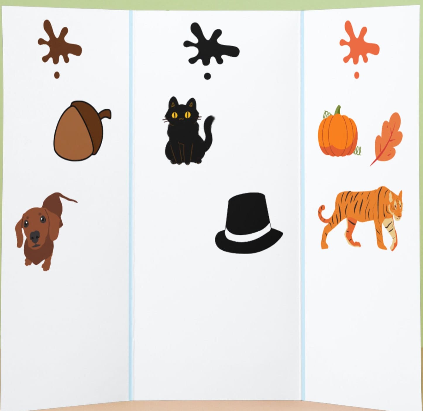 Learning Colors Quiet Book Page, Color Matching Sorting Activity, Cut ...