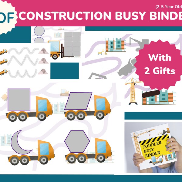 Construction Binder - Etsy
