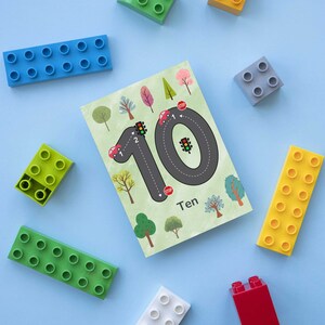 Preschool Counting Activity Learning Numbers Montessori - Etsy