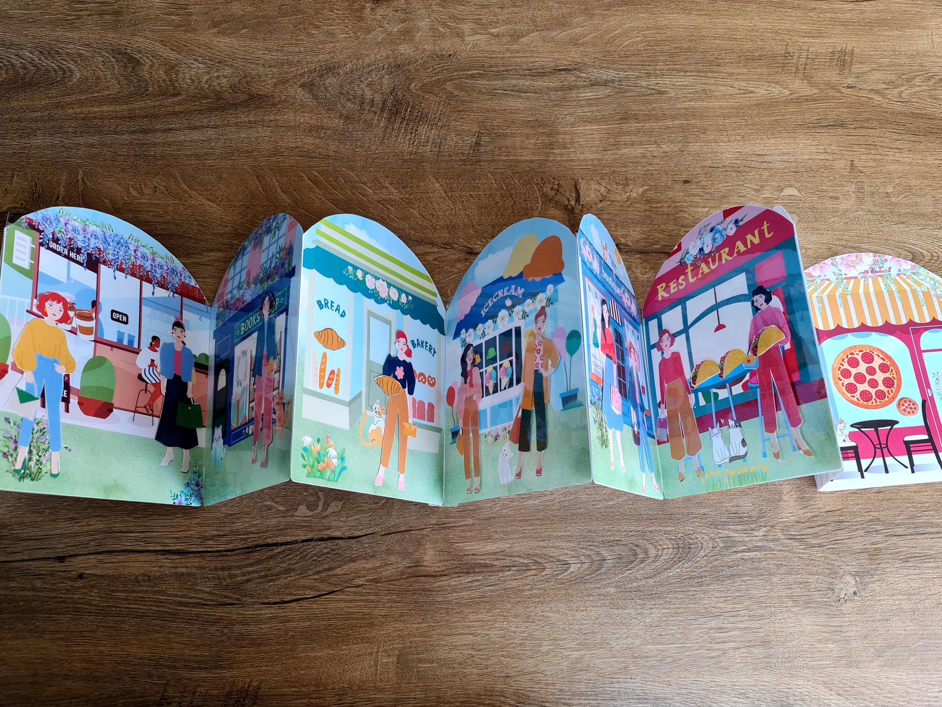 Girls Shopping Pretend Play DIY Book Preschool Sticker Book - Etsy