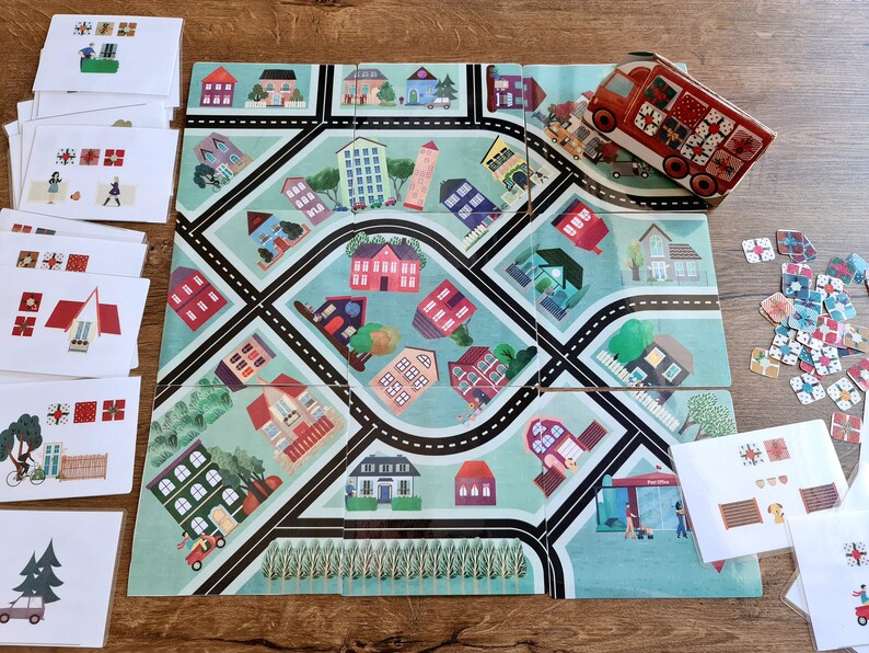 Bundle Kid Board Game, Car Racing Bus Stop Pretend Play, Educational ...