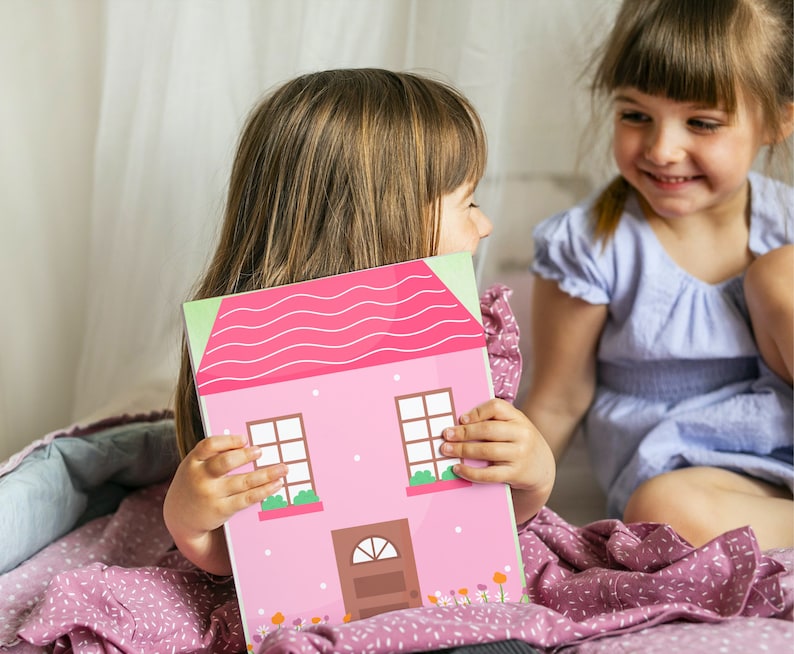 Printable Paper Blythe Doll & Dollhouse Busy Quiet Book, Kid Craft DIY ...