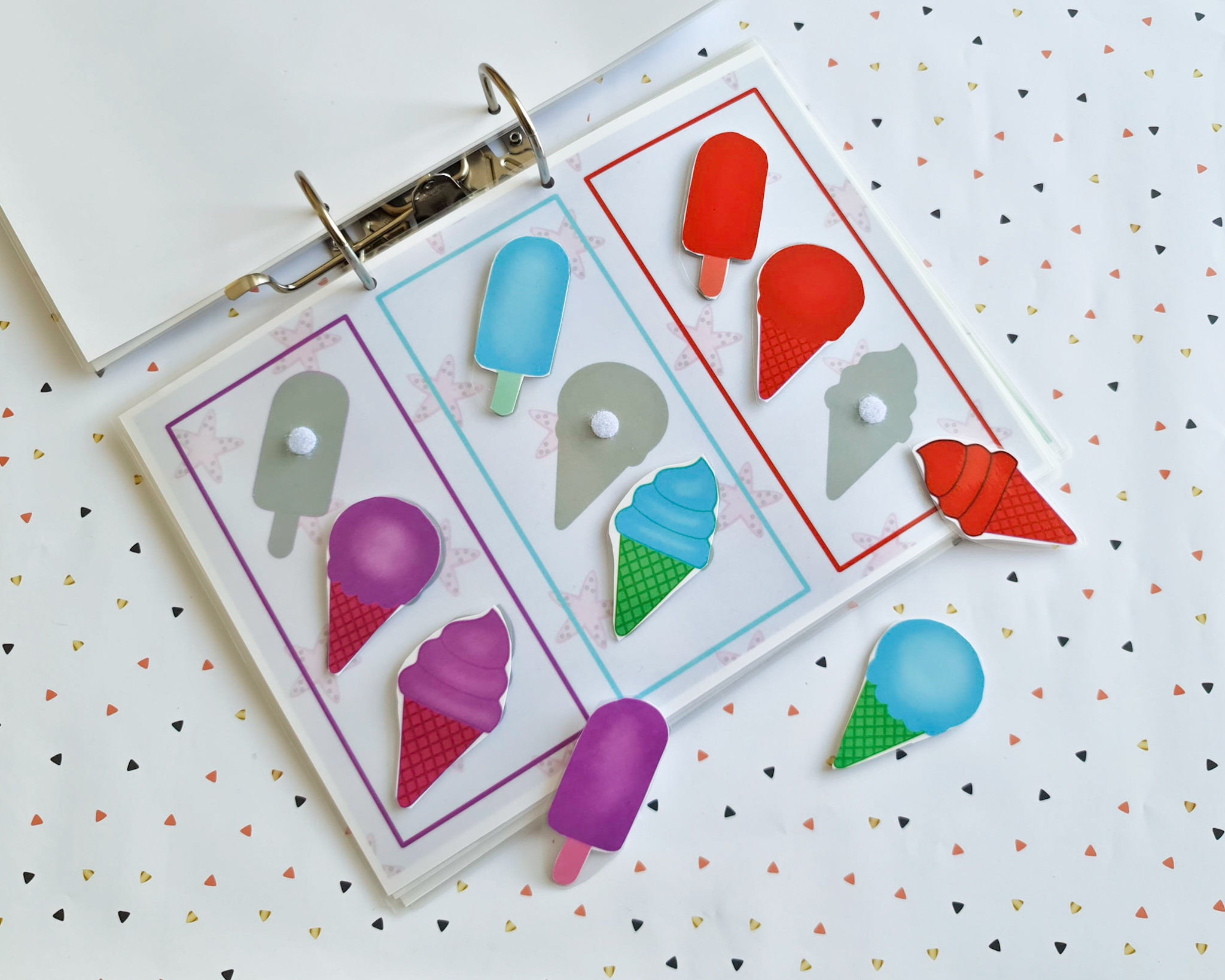 Preschool Busy Book Printable, Toddler Learning Binder, Kindergarten ...