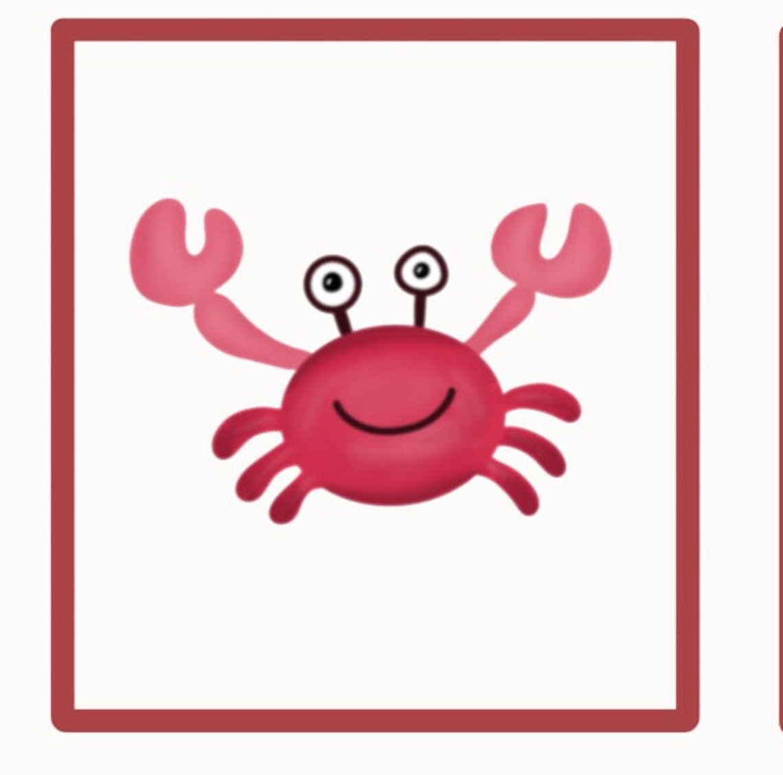 Sea Animals Matching Card Game, Memory Kids Activity, Preschool ...