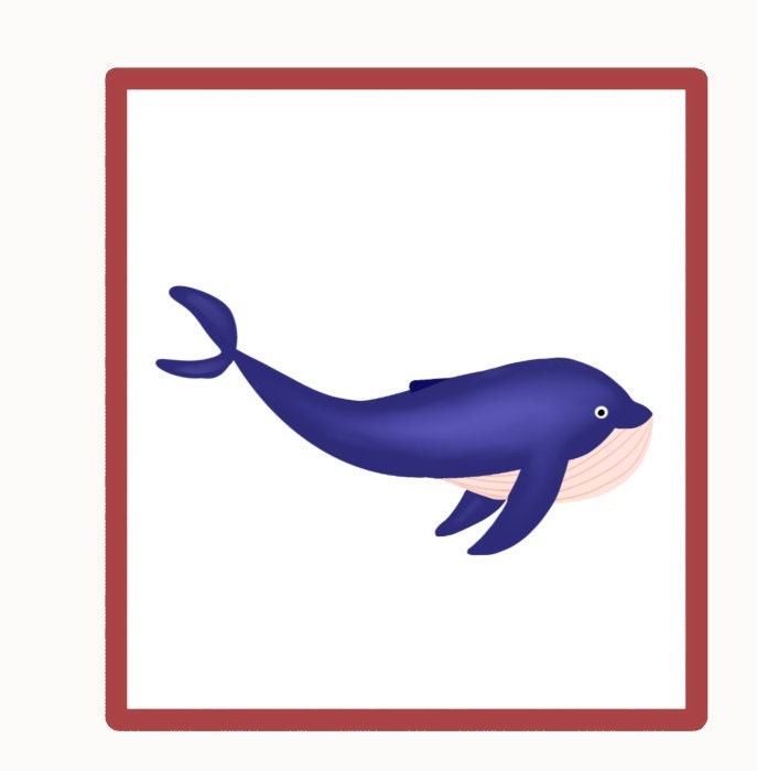 Sea Animals Matching Card Game, Memory Kids Activity, Preschool ...