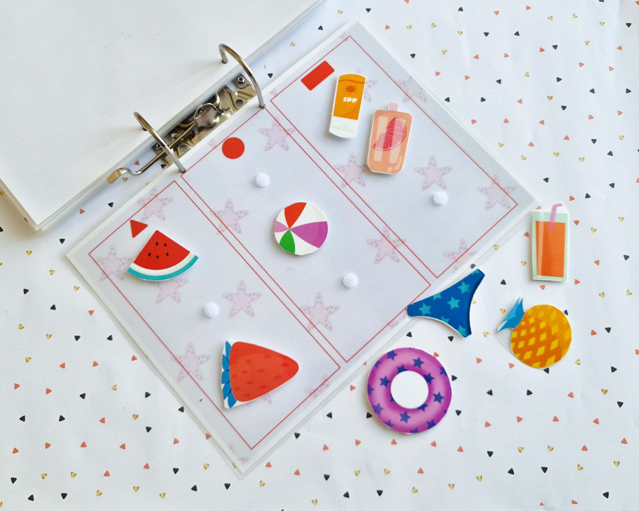 Preschool Busy Book Printable, Toddler Learning Binder, Kindergarten ...