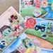 Farm Animals Cut and Glue DIY Book, Preschool Sticker Book, Montessori ...
