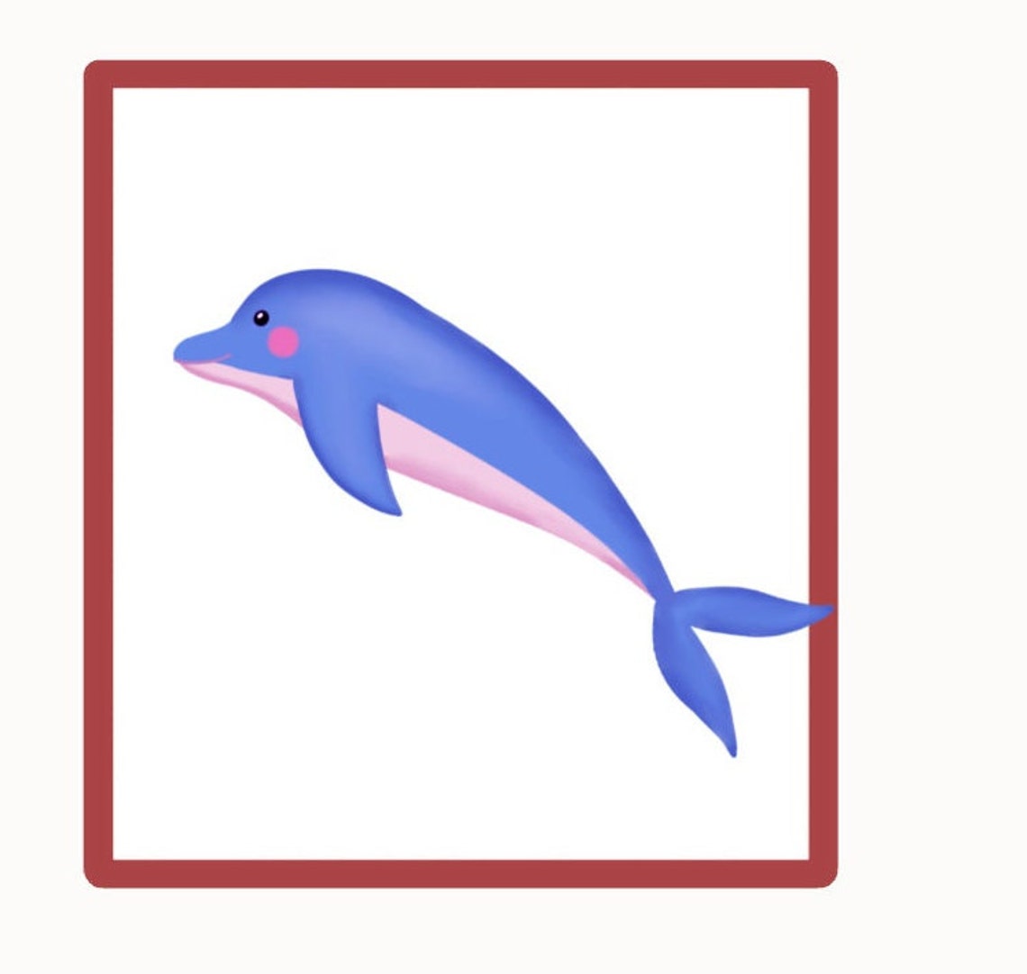 Sea Animals Matching Card Game, Memory Kids Activity, Preschool ...