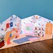 Printable Paper Doll House, Cut and Glue Book, Printable Dollhouse Book ...