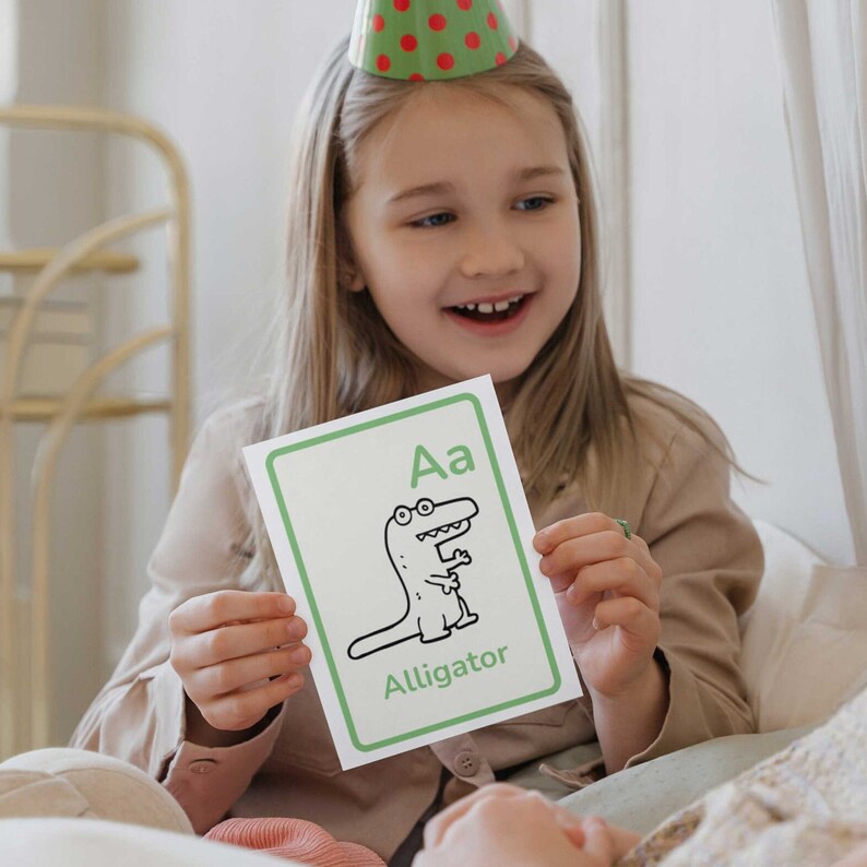ABC Flash Cards, Learning Alphabet, Coloring Pages, Montessori ...