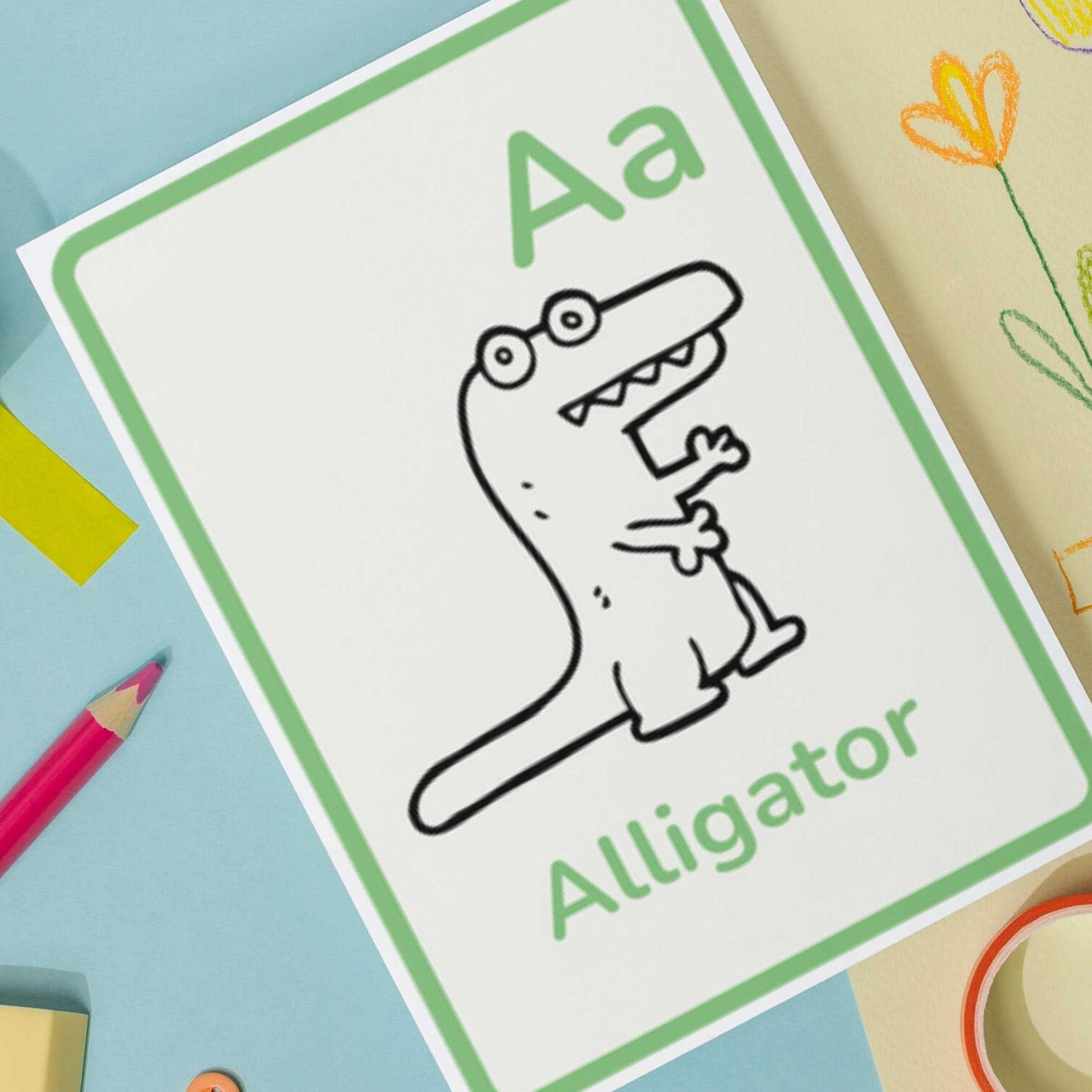 ABC Animals Coloring Book Learning Alphabet Coloring Pages - Etsy