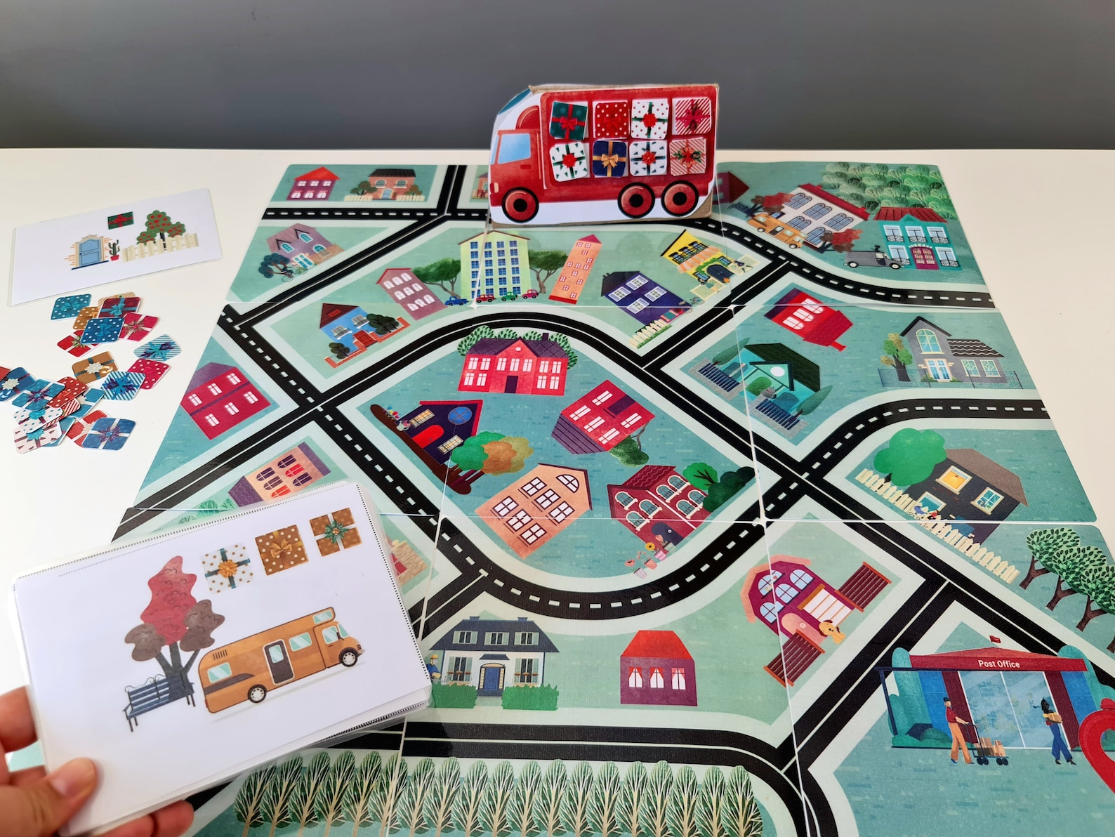 Bundle Kid Board Game, Car Racing Bus Stop Pretend Play, Educational ...