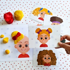 Bundle Play Dough Pretend Play Set, Princess Dress up Play Dough Mat ...