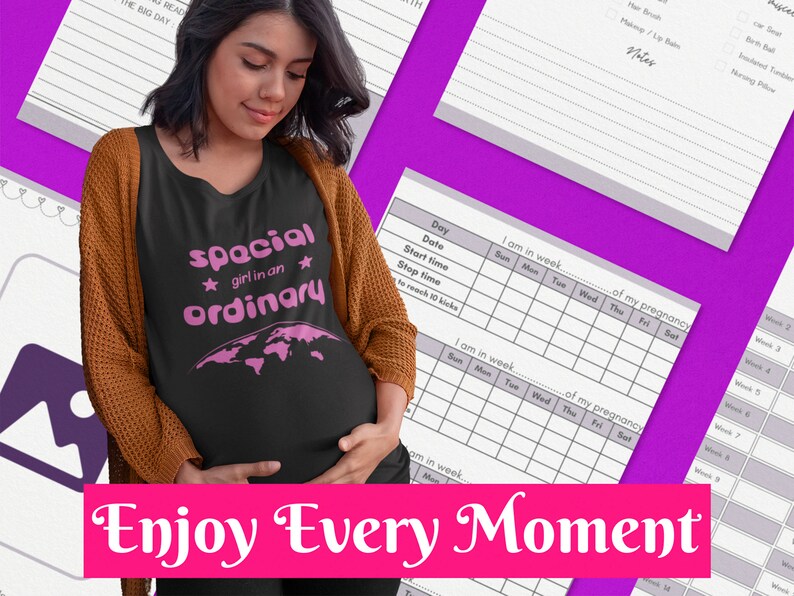Pregnancy Planner Printable, Printable Pregnancy Journal, Pregnancy ...