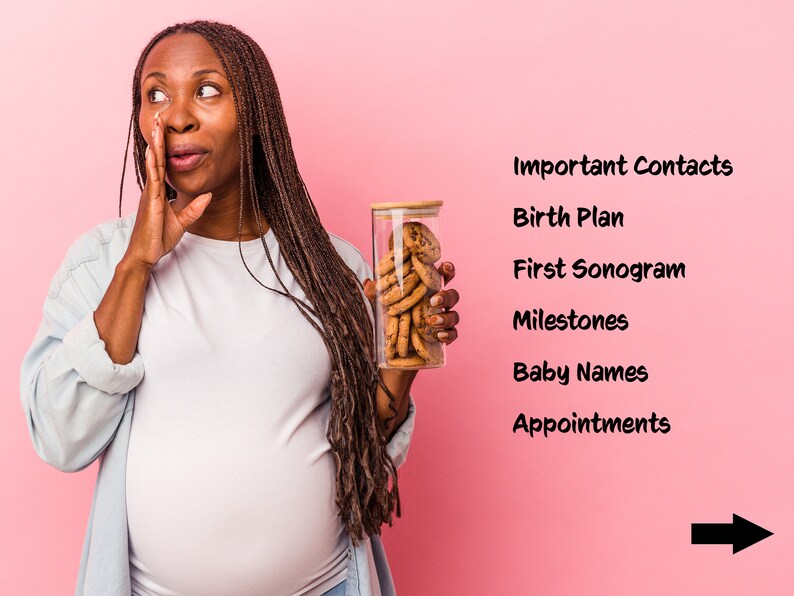 Pregnancy Planner Printable, Printable Pregnancy Journal, Pregnancy ...