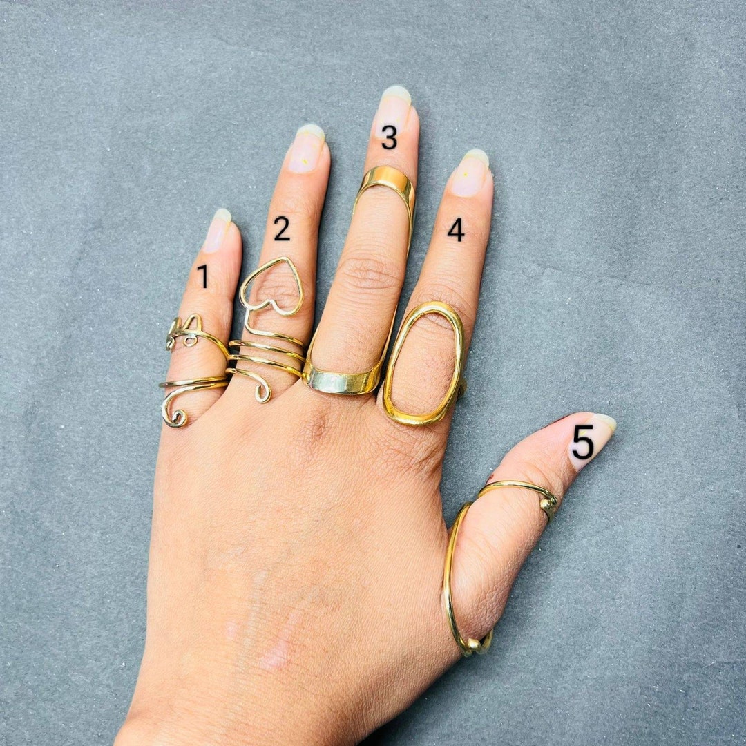 Adjustable Sterling Silver Finger Splint Ring: EDS Ehlers Danlos Brace ...