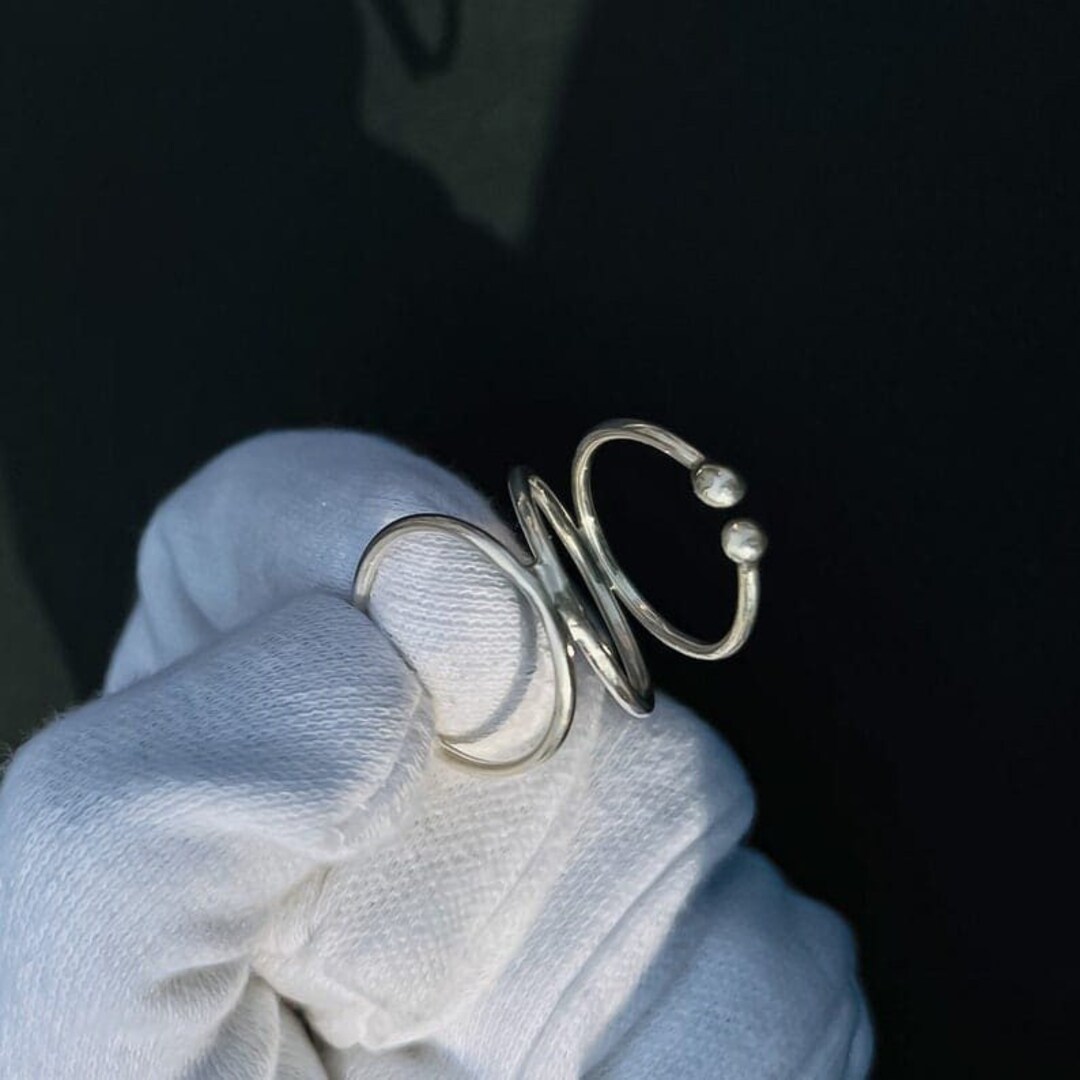 Adjustable Sterling Silver Finger Splint Ring: Arthritis & Trigger ...