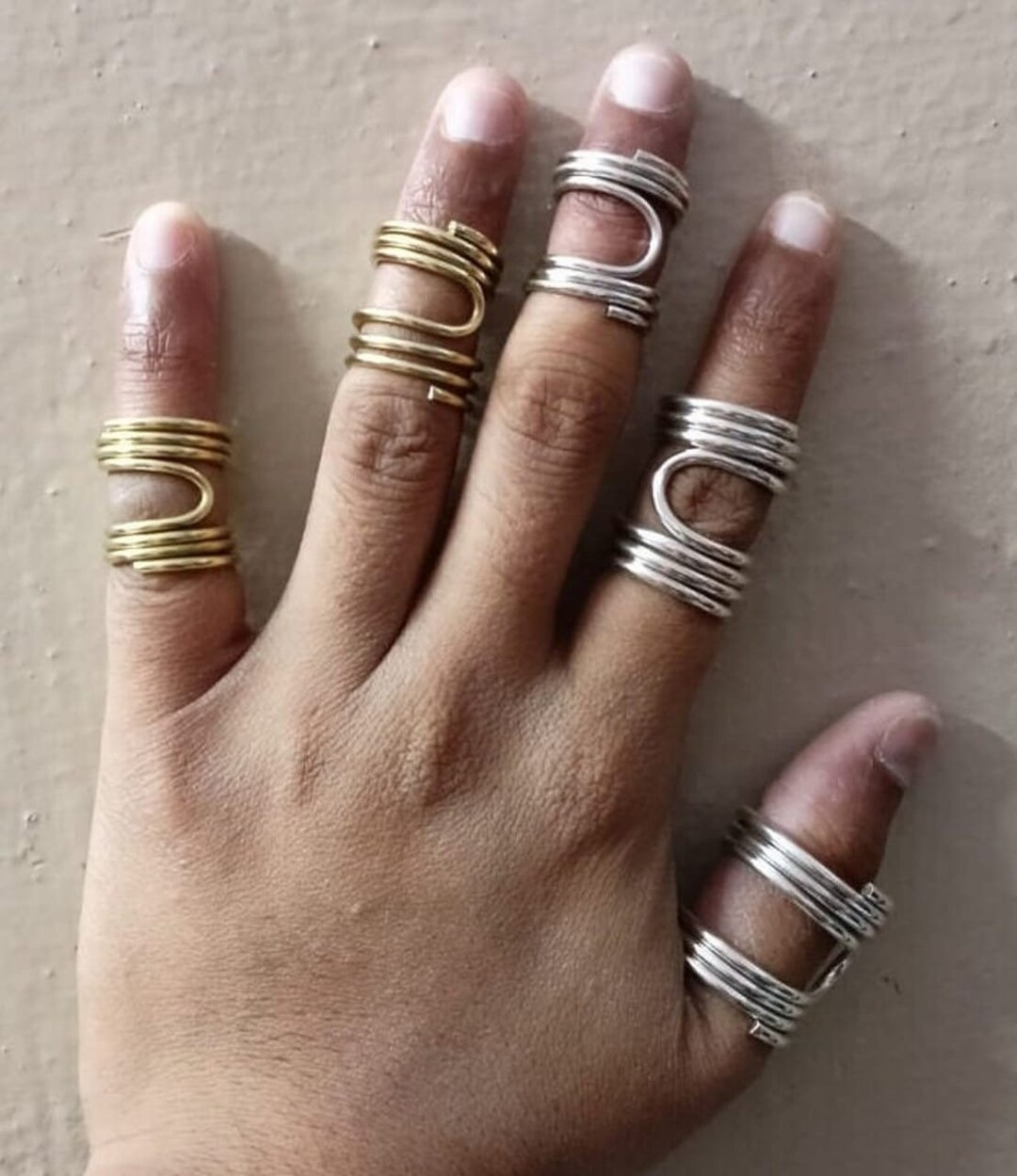 Arthritis Ring for Lateral Deviation, Bending Sideways Finger Splint ...