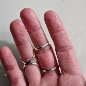 Adjustable Sterling Silver Finger Splint Ring for EDS - Etsy