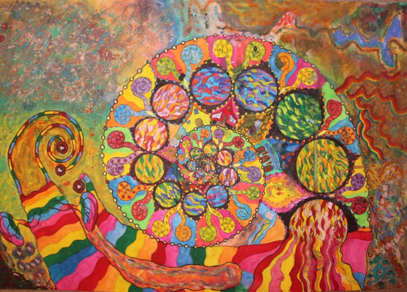 Swirly Snail A2 Paper - Etsy