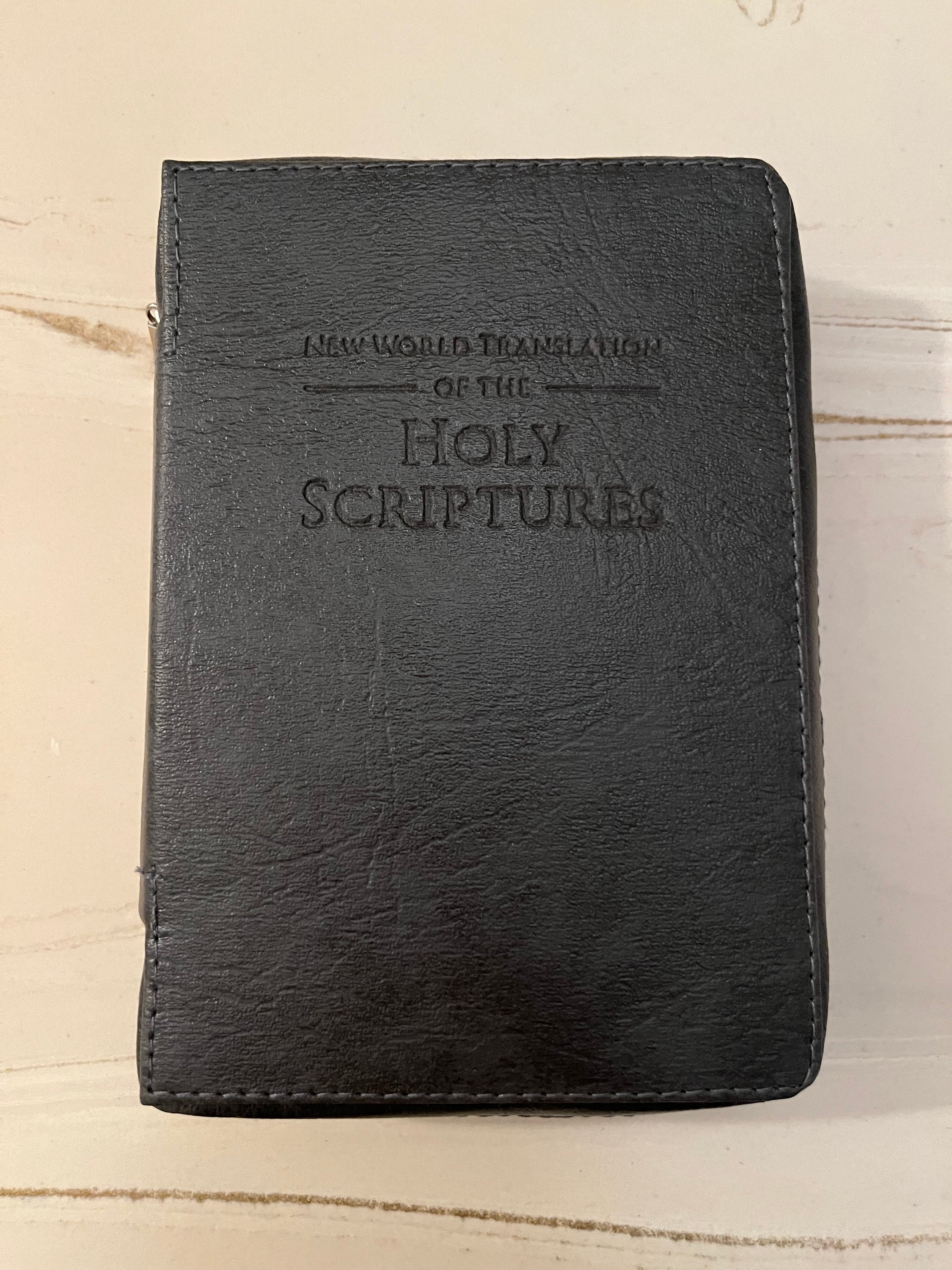 New World Translation Bible Cover, Gray, Jehovah’s Witness, Pioneer ...