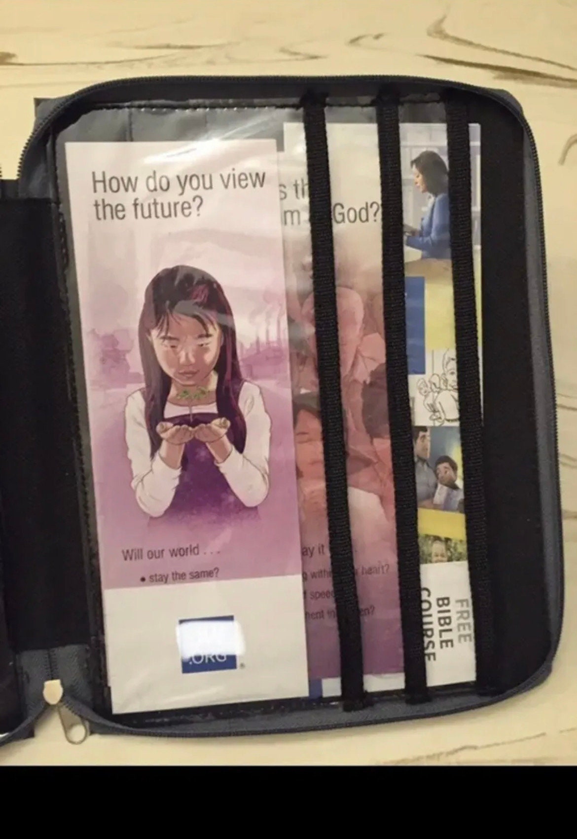 MAGAZINE & TRACT FOLDER, Sky Blue, Jehovah’s Witnesses - Etsy