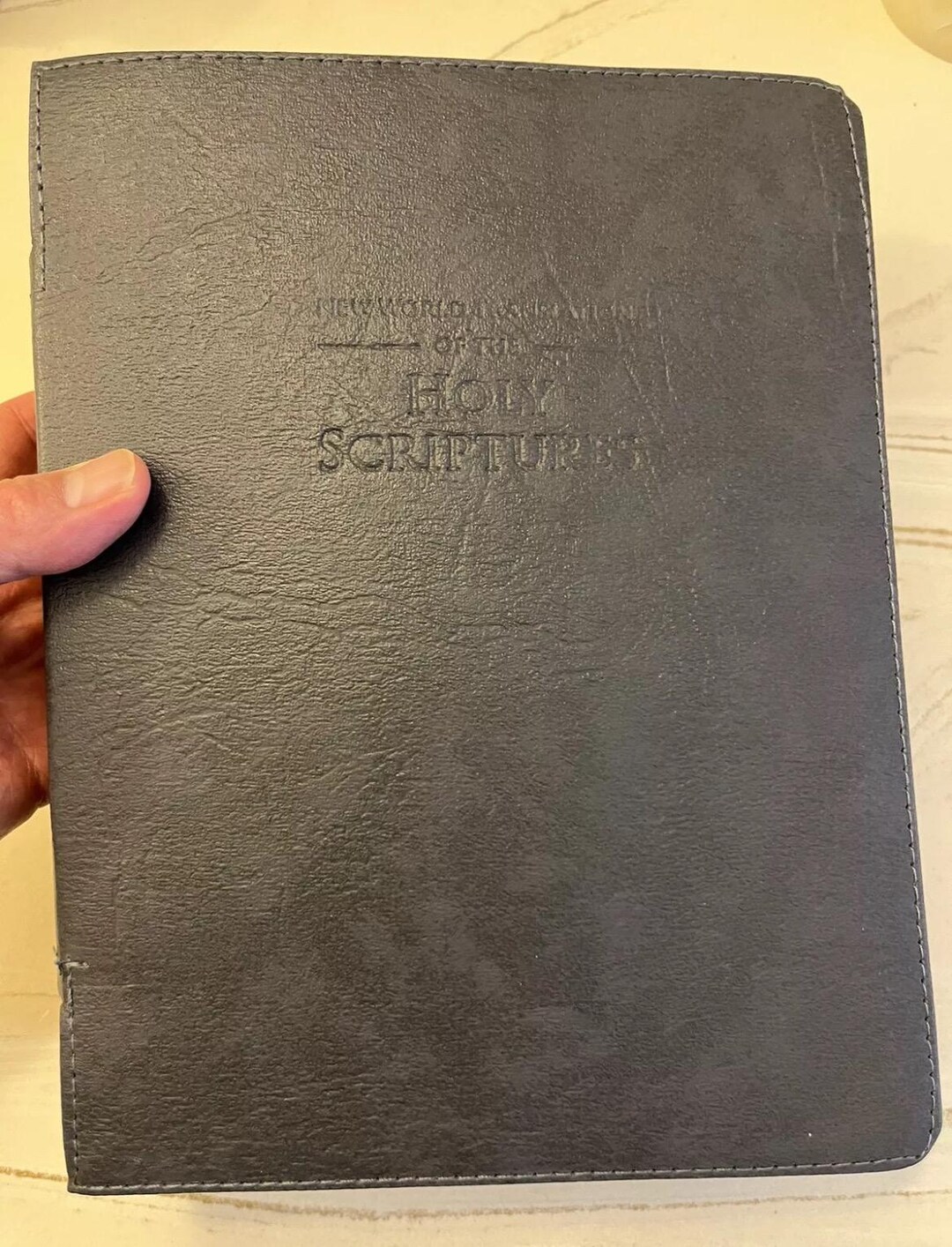 LARGE New World Translation BIBLE COVER, Gray, Jehovah’s Witnesses - Etsy