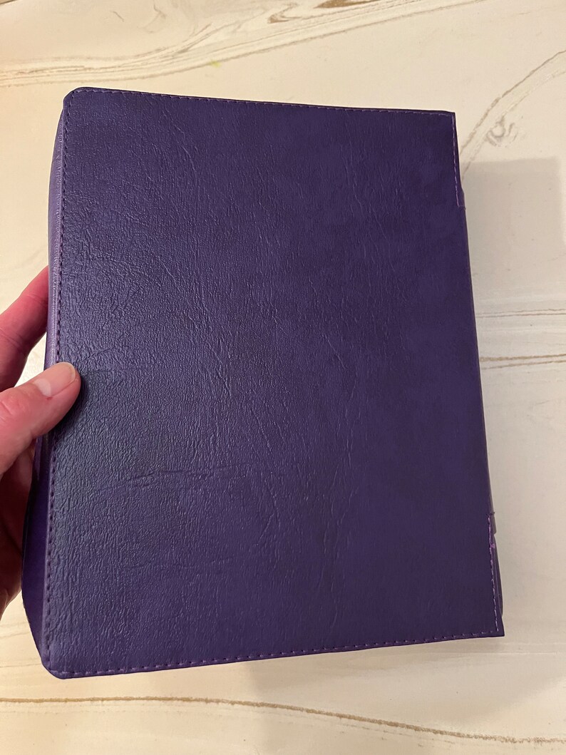 LARGE BIBLE COVER, Purple, for New World Translation Bible Cover ...