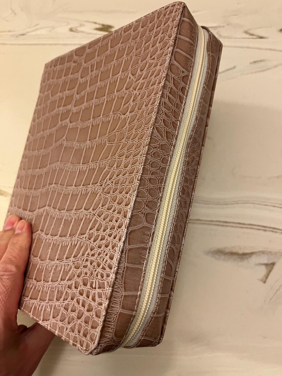 Large New World Translation Bible Cover, VANILLA GATOR, (has Small Red ...