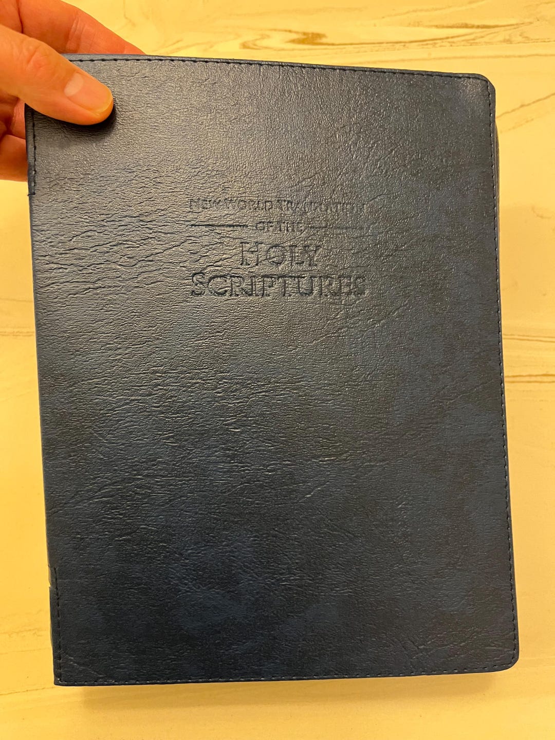 LARGE New World Translation BIBLE COVER, Ocean Blue, Jehovah’s ...