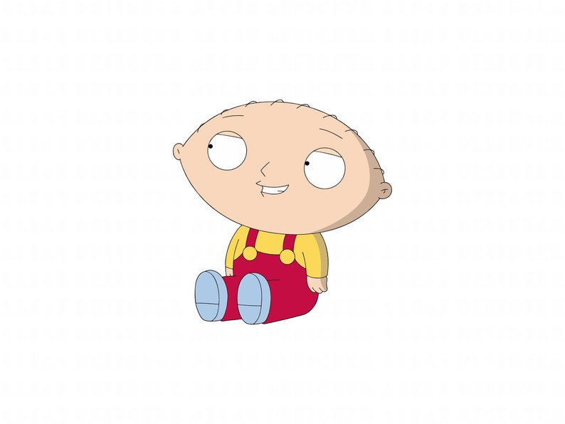 Stewie Griffin Family Guy Svg Pdf Png Dxf Eps - Etsy
