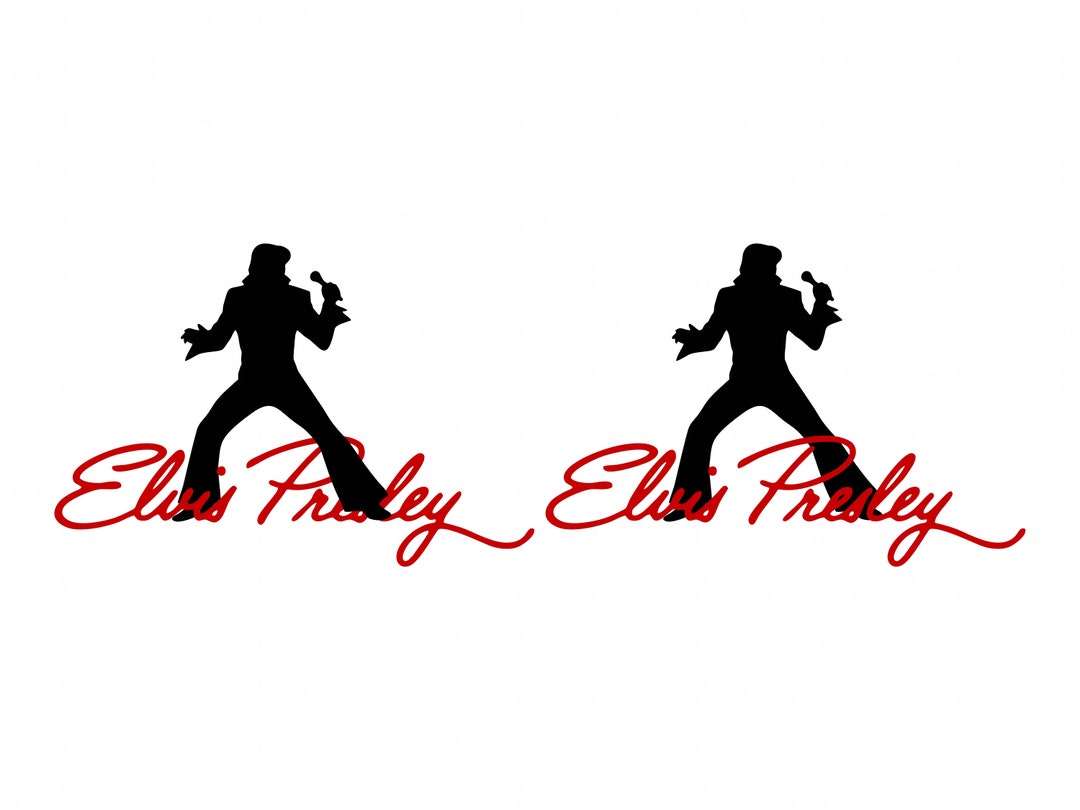 Elvis Presley Digital Download, Svg, Png, Dxf, Eps - Etsy