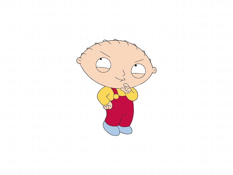 Stewie Griffin Family Guy Svg Pdf Png Dxf Eps - Etsy
