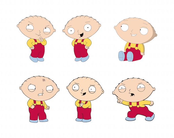 Stewie Griffin Svg Png Eps Dxf Jpg, Family Guy Svg, Angry Stewie ...
